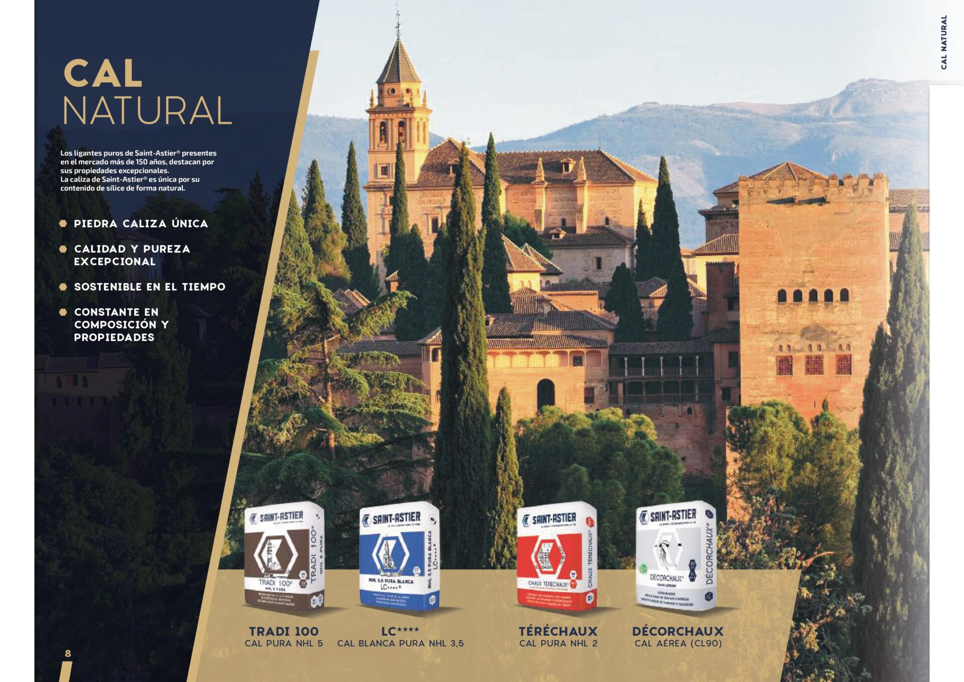 Cal Hidráulica Natural - NHL - Sofcar